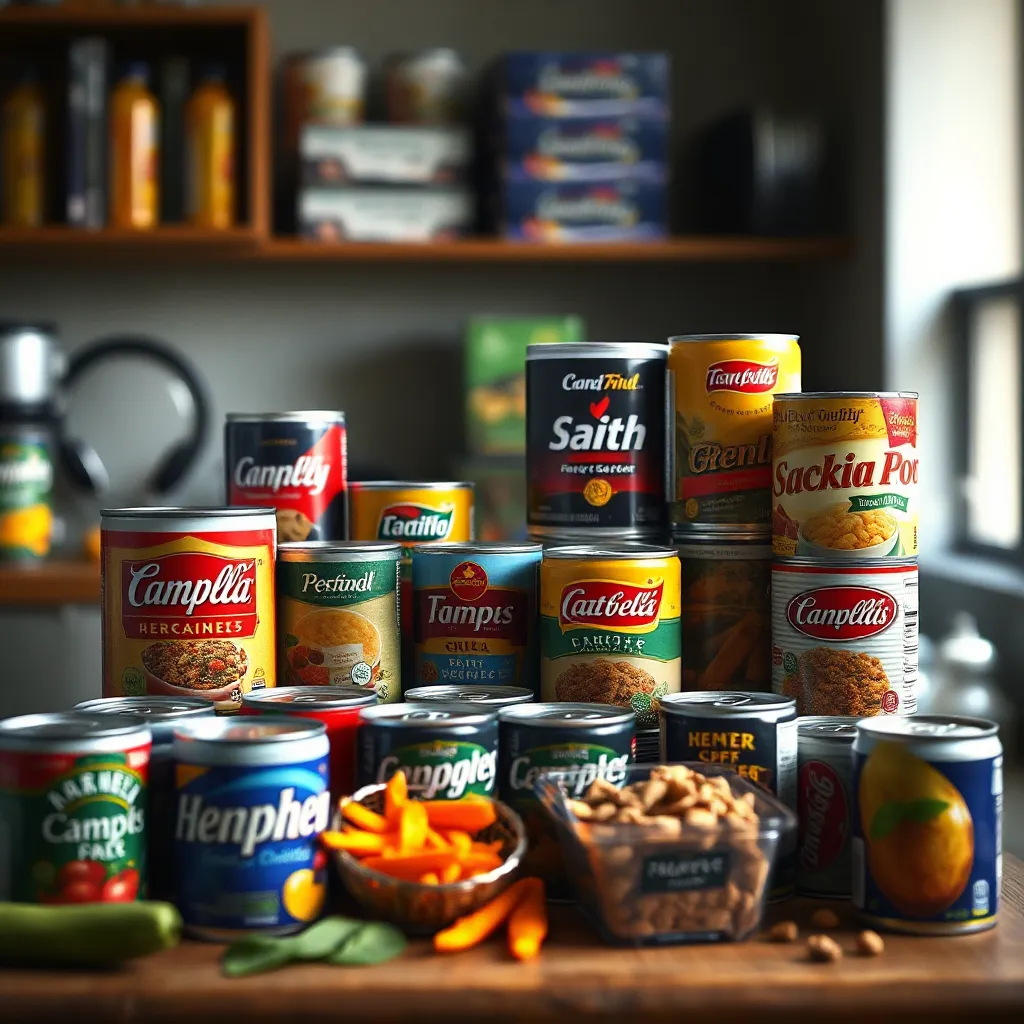 Best Canned Goods for Emergency Preparedness