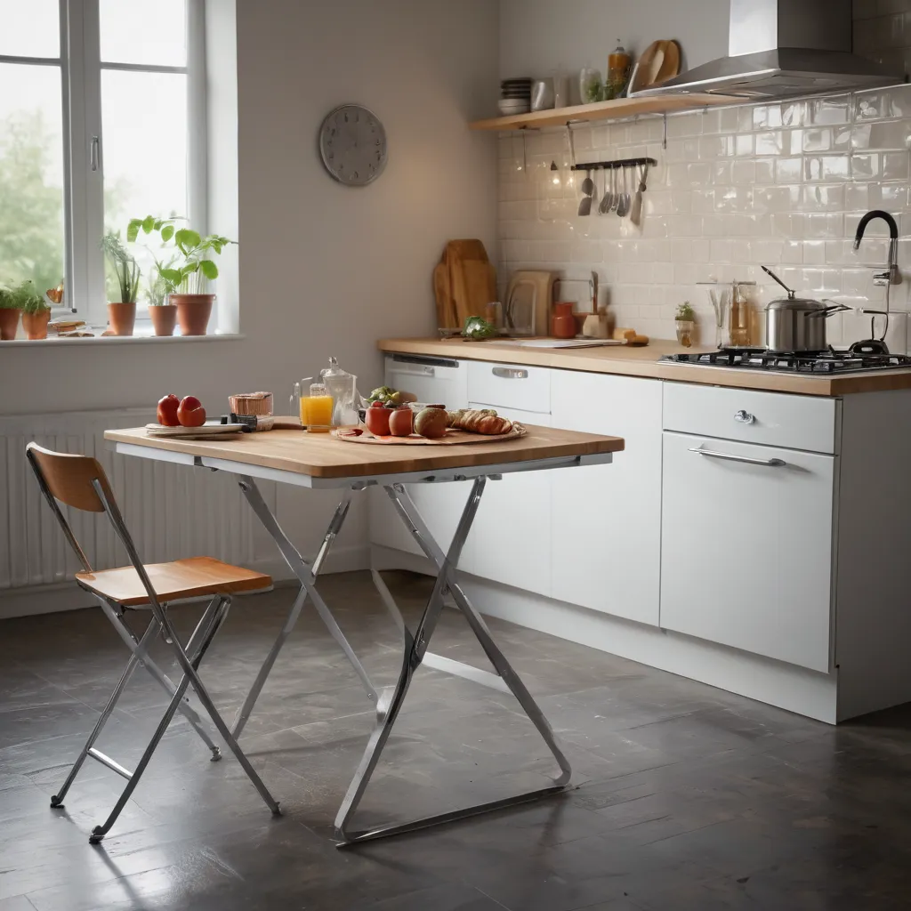 Exploring the Utility of Foldaway Kitchen Tables and Chairs