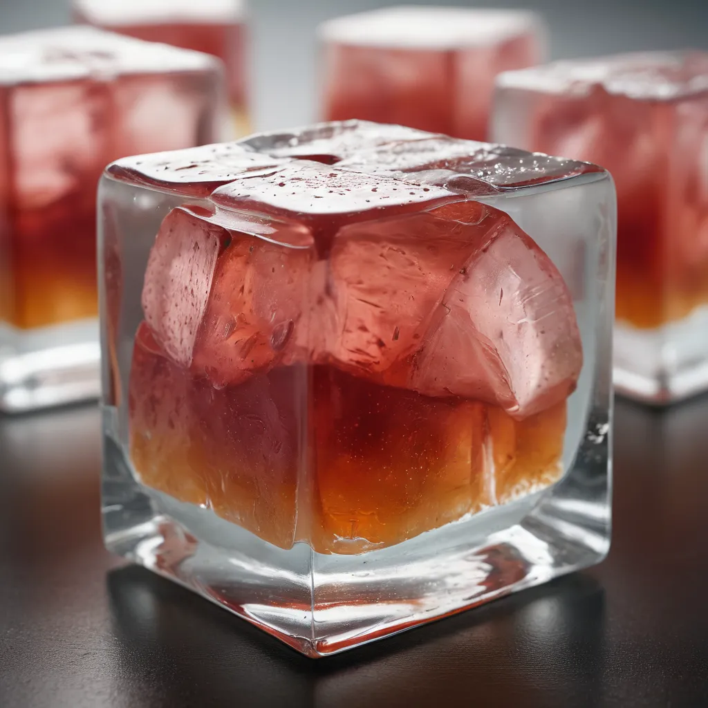 Isomalt Ice Cubes: Culinary Innovation in Desserts