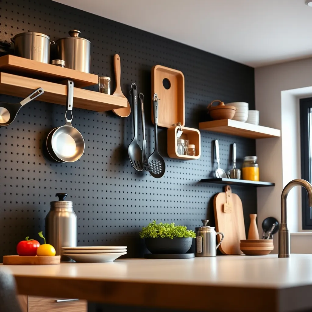 Pegboard Kitchen Walls: Design Tips and Functionality