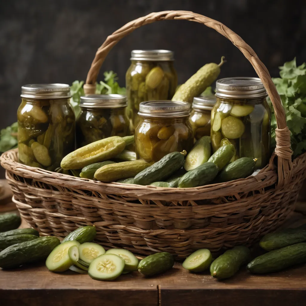 The Art of the Pickle Basket: Culinary Preservation