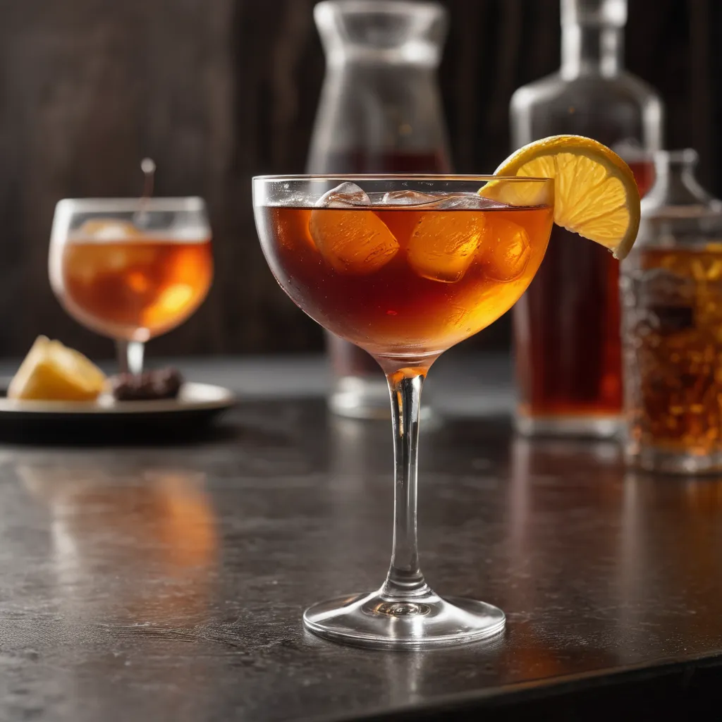 The Manhattan Straight Up: A Classic Cocktail Guide