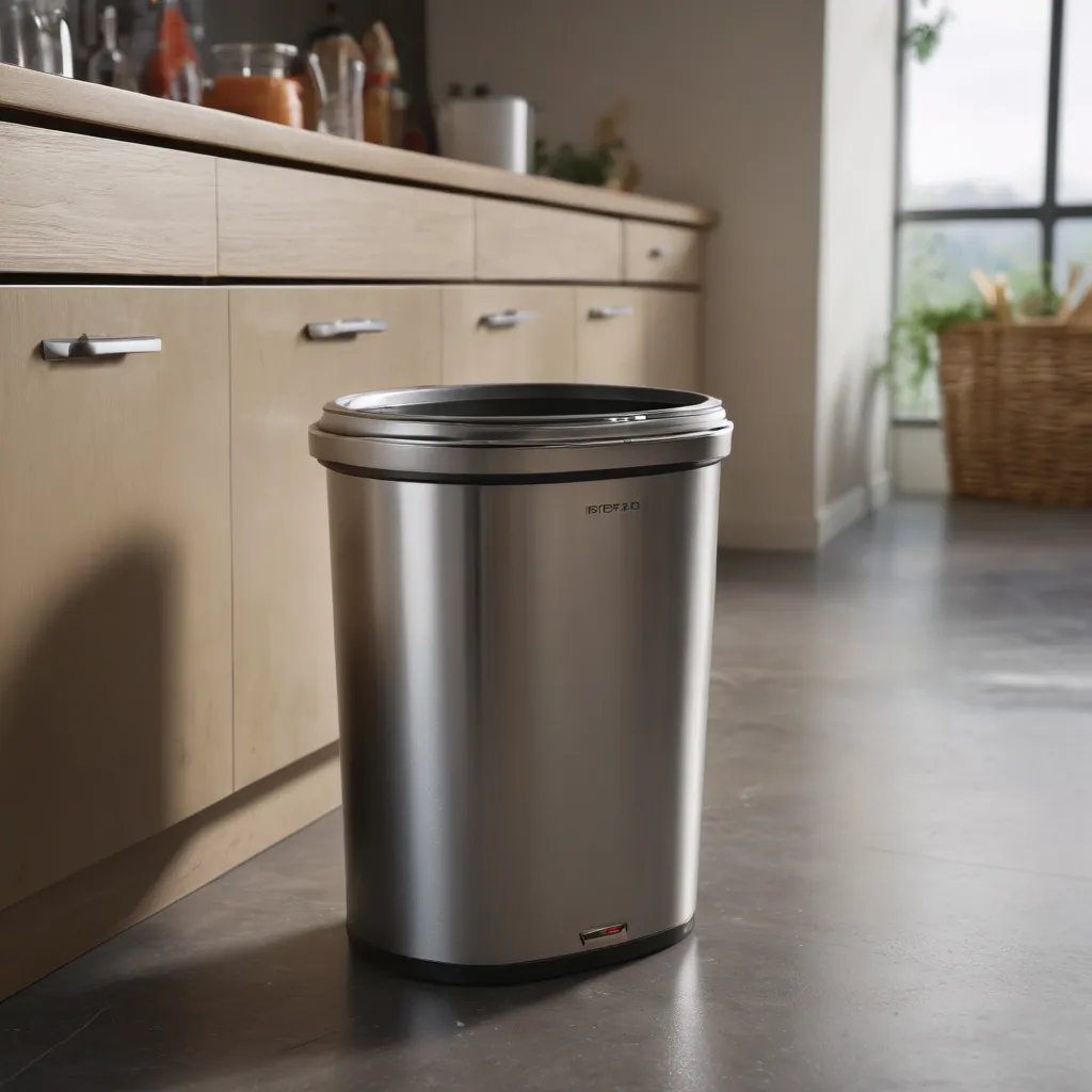 The Practicality of Short Kitchen Garbage Cans